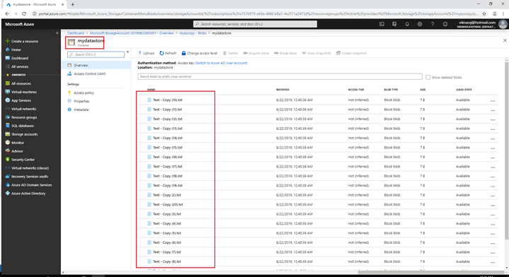 Copy Our On Premises Data To Azure Storage Using Azcopy